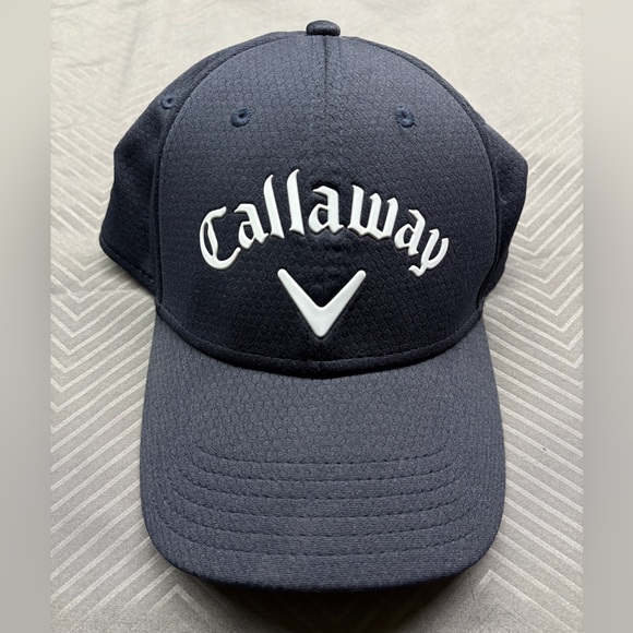 Callaway | Accessories | Callaway Mens Golf Navy Cap Velcro Adjustable ...